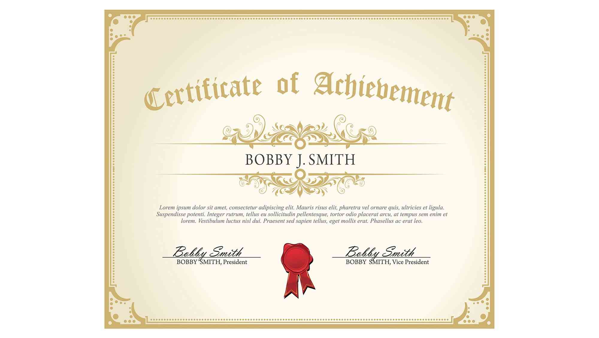 Doe's Certificate - The Local Handyman